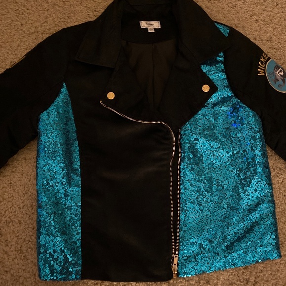 Disney | Jackets & Coats | Dsigned Disney Girls Descendants Jacket ...